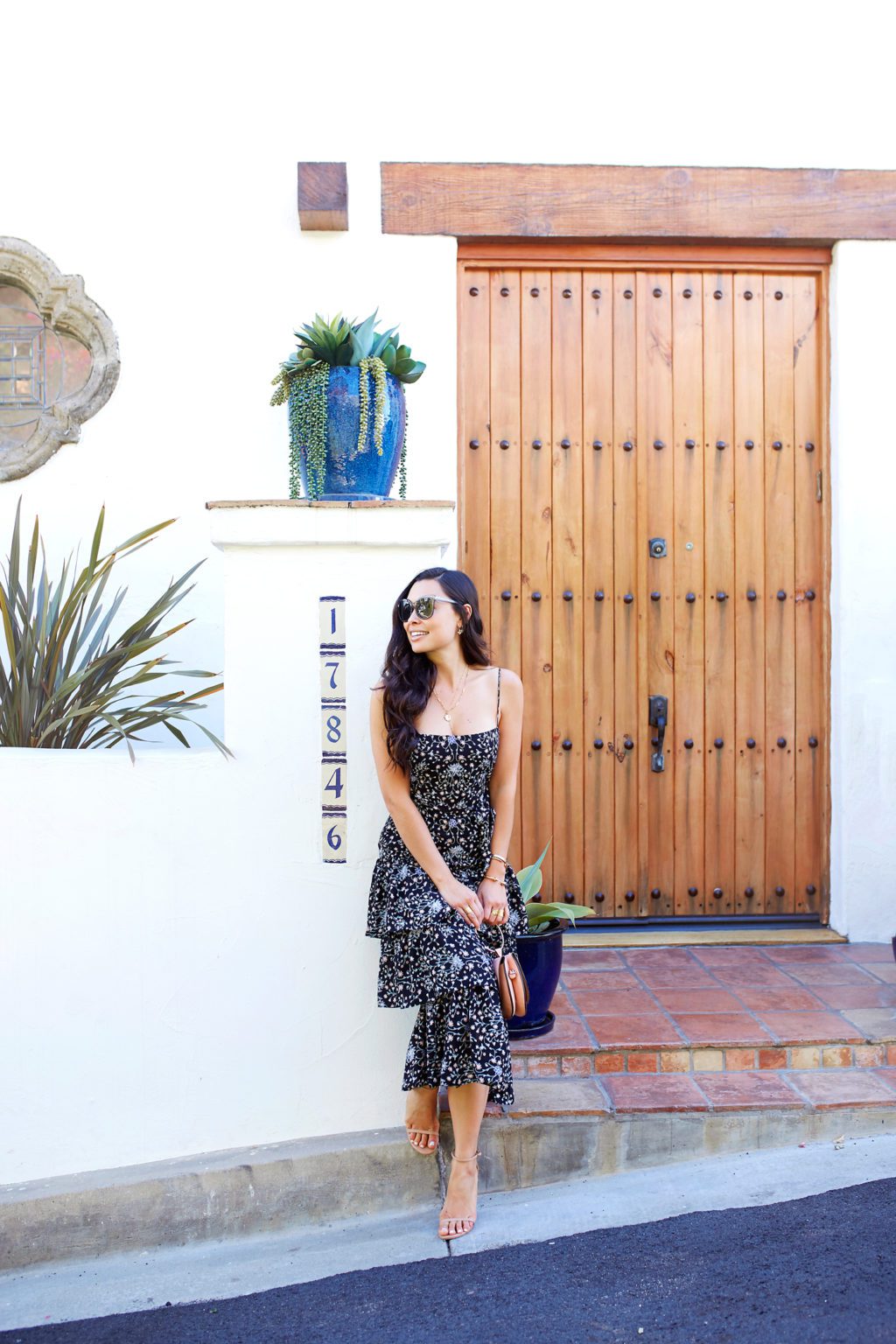 Flirty Ruffle Dress for Valentine's Day | With Love From Kat